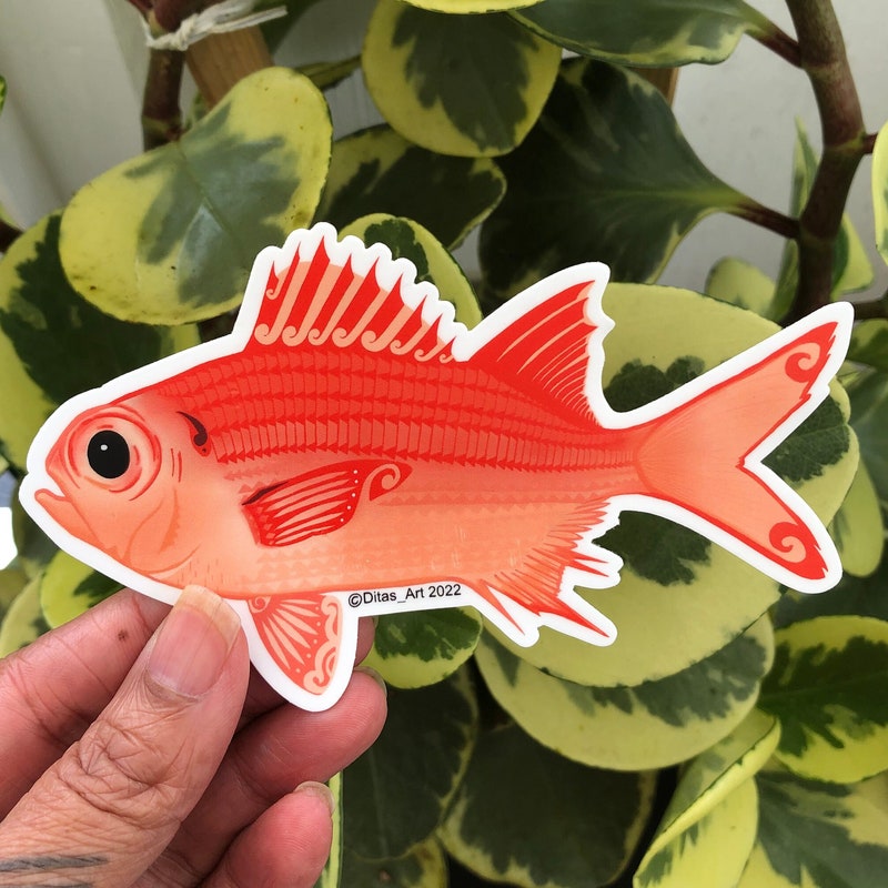Fish Stickers - Etsy