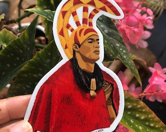 Kanaka Warrior Decal - Etsy
