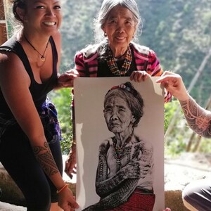Whang-od Last Mambabatok Tattoo Artist of the Philippines STICKER - Etsy