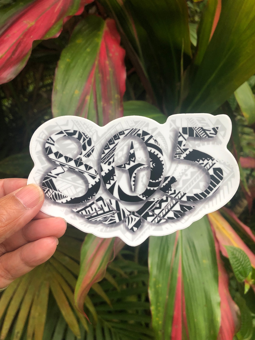 805 Vinyl Decal Sticker Polynesian Tattoo Design - Etsy