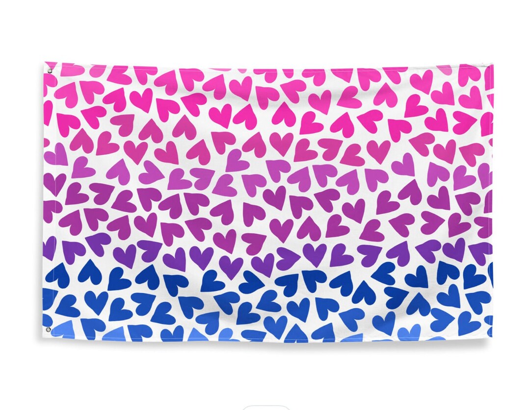 Subtle Bisexual Pride Flag Large Bi Pride Flag Subtle Bi - Etsy