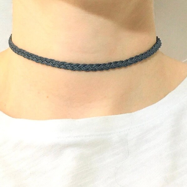 Braided Necklace - Etsy