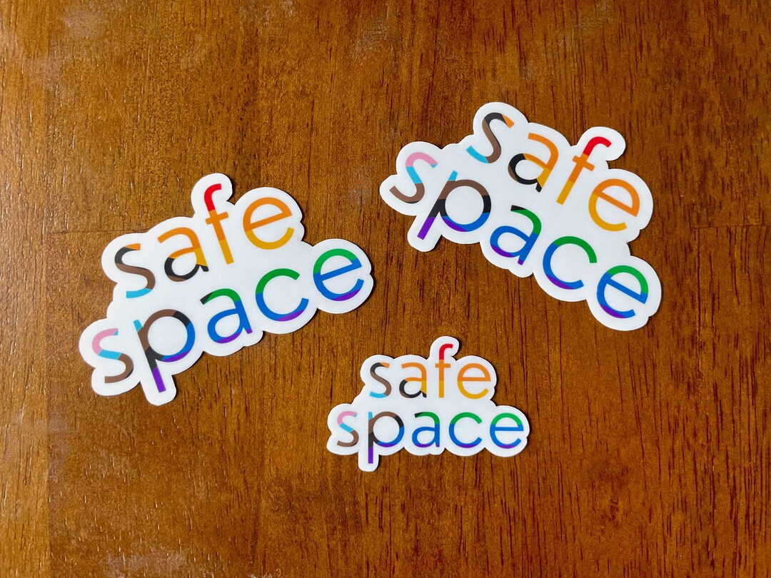 LGBTQ Safe Space Ally Sticker Safe Person Sticker Queer Ally - Etsy