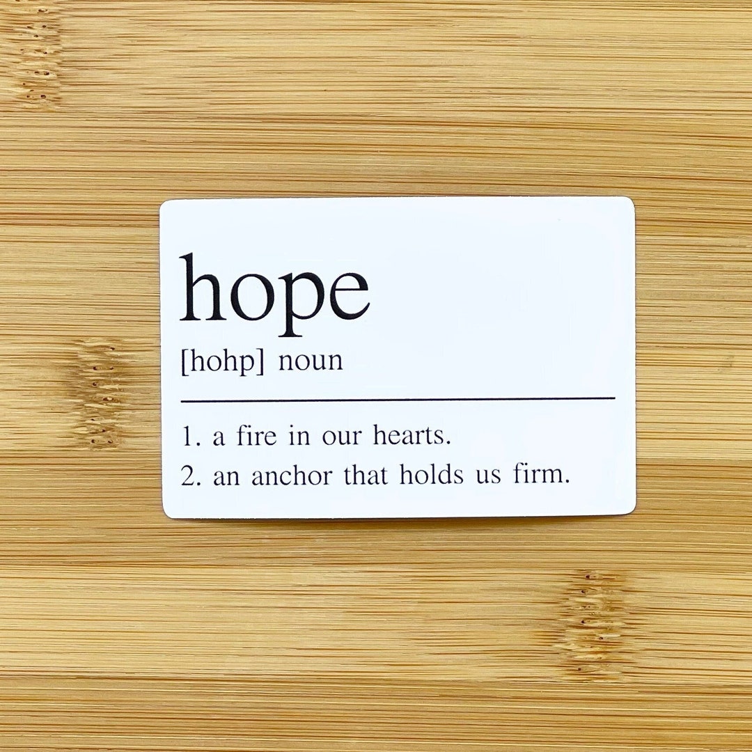 JW Gifts, Magnets for Jehovah's Witnesses - Hope Definition - Etsy