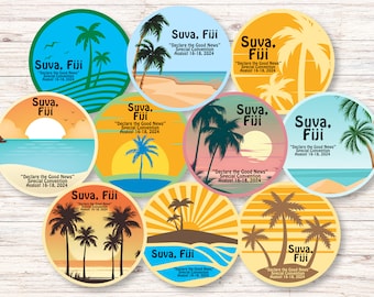 JW Special Convention 2024 Suva Fiji Declare the Good News Sticker ...