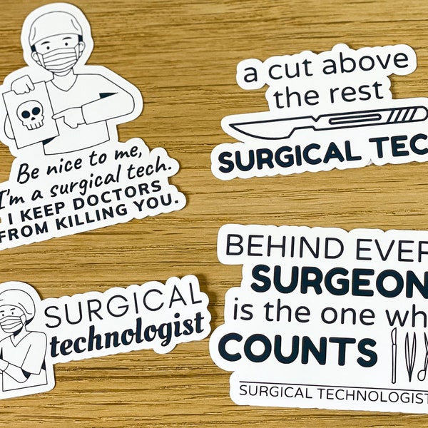 Surgical Tech Badge - Etsy
