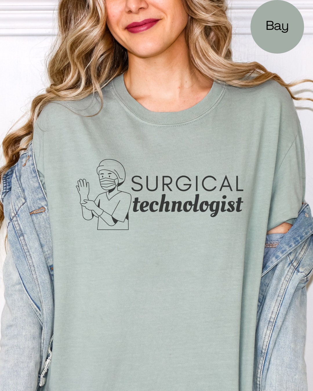 Surgical Tech Shirt, Gift for Scrub Techs - Illustrated Surgical ...