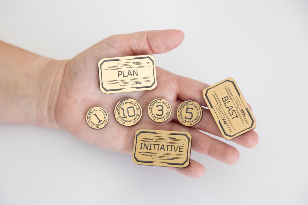 Token Set Compatible With Star Wars Unlimited, SWU TCG Damage Tokens ...