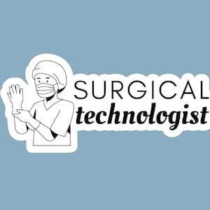 Surgical Tech Gift, Stickers, Magnets for Scrub Tech - Graduation ...