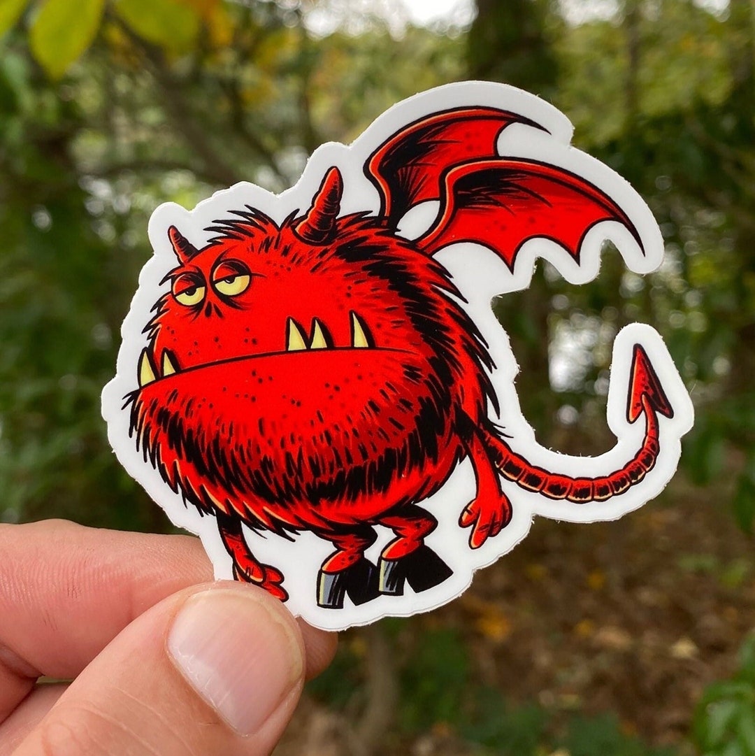 Jersey Devil Sticker - Etsy