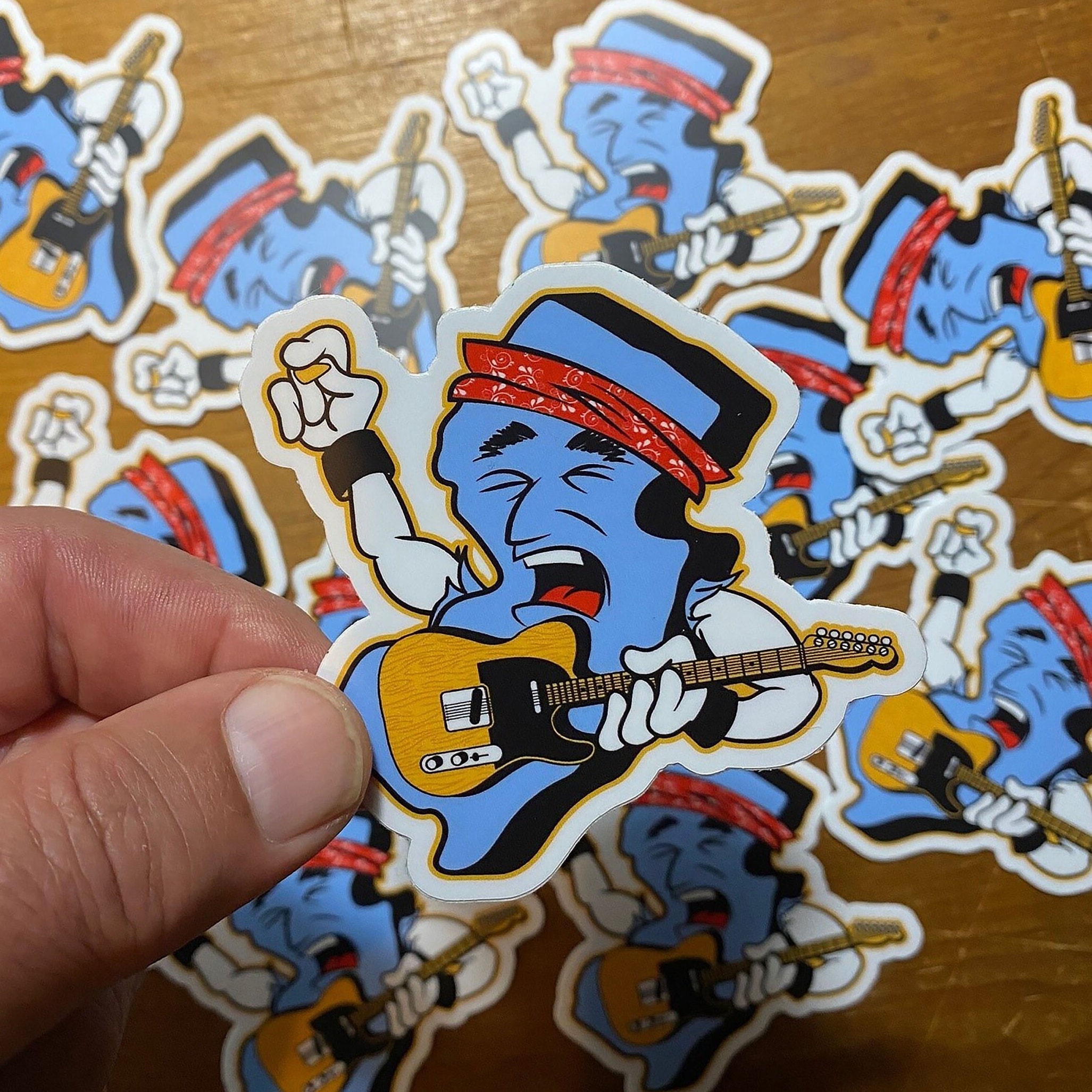 New Jersey / Springsteen Sticker - Etsy