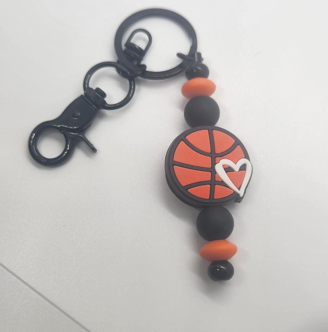 Custom Basketball Keychain - Etsy
