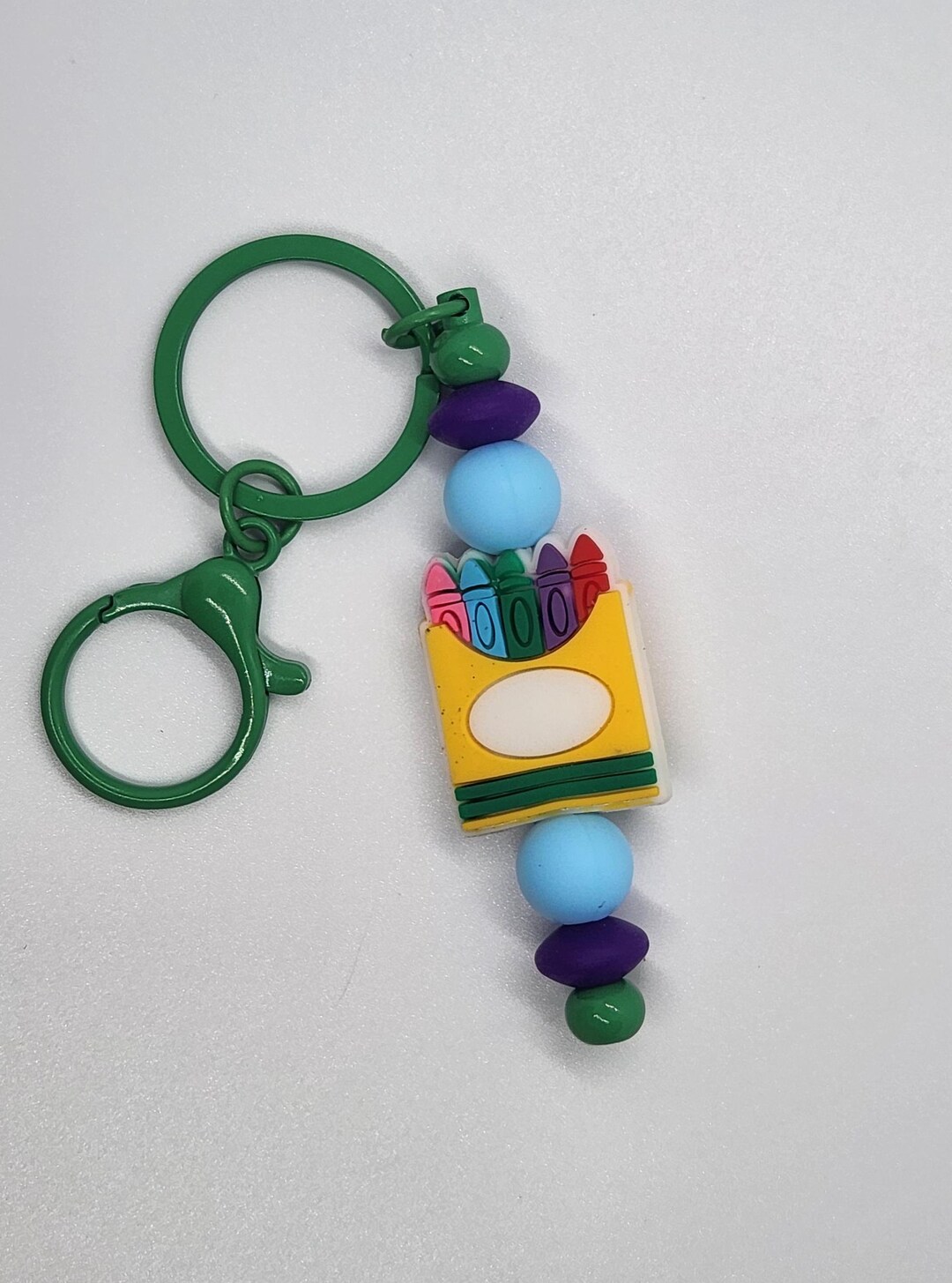 Custom Crayon Keychain - Etsy