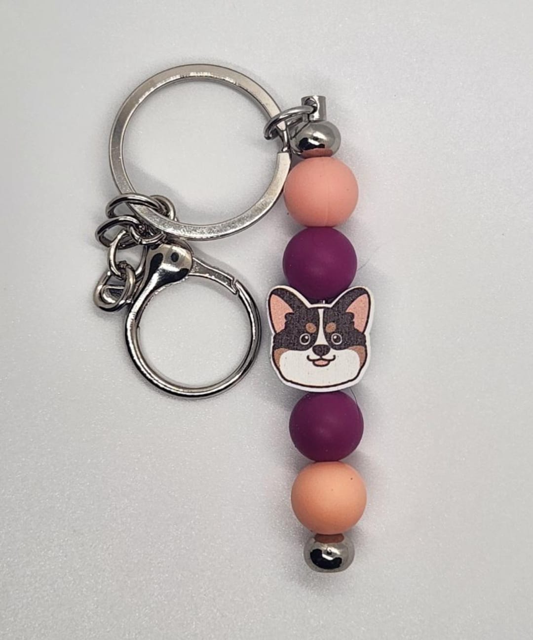 Custom Dog Keychain - Etsy