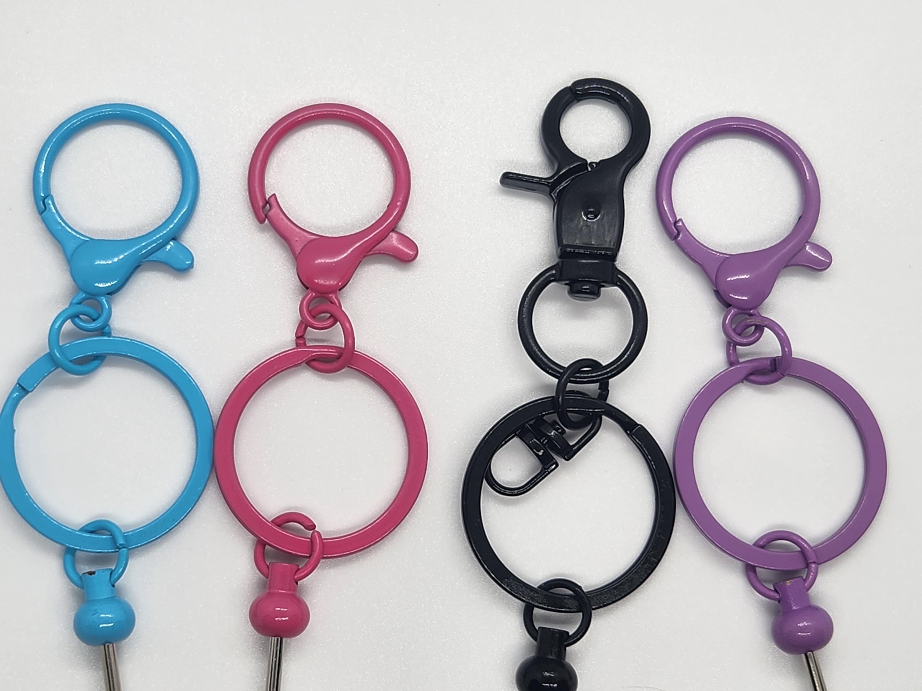 Custom Purple Flower Keychain - Etsy