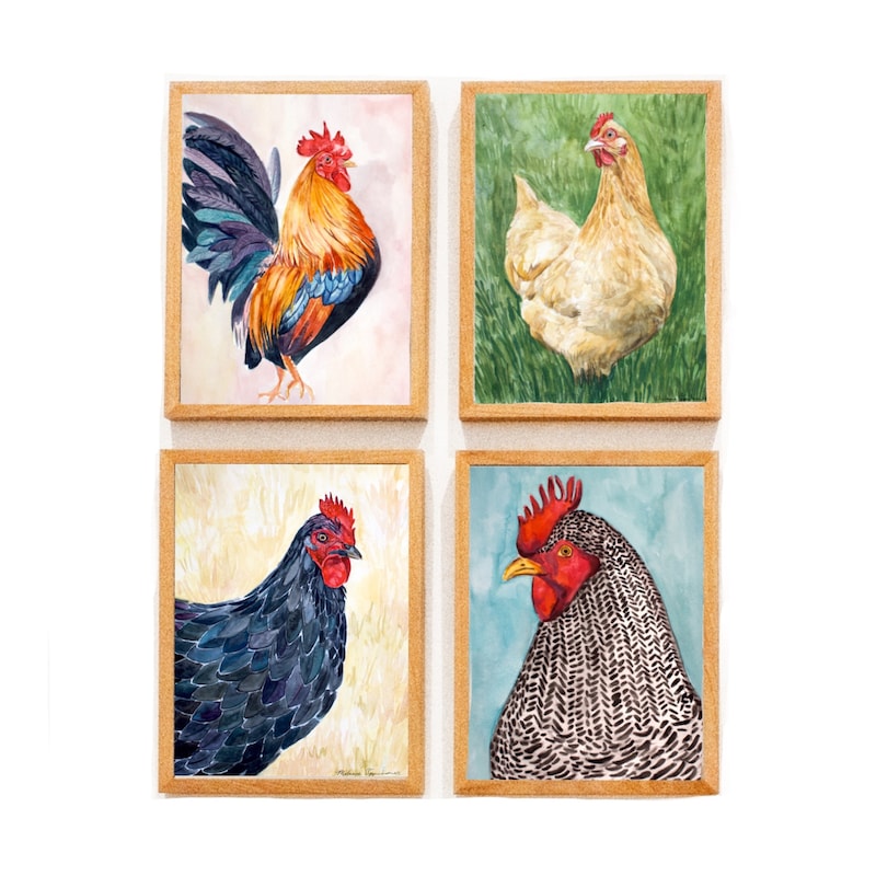 Chicken Print - Etsy