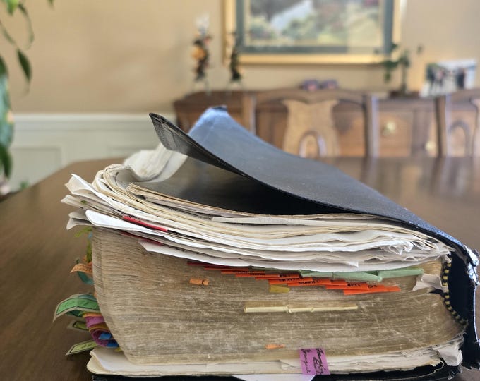 Bible Rebinding Service: Spine & Cover Repair, Page Re-attachment - Etsy
