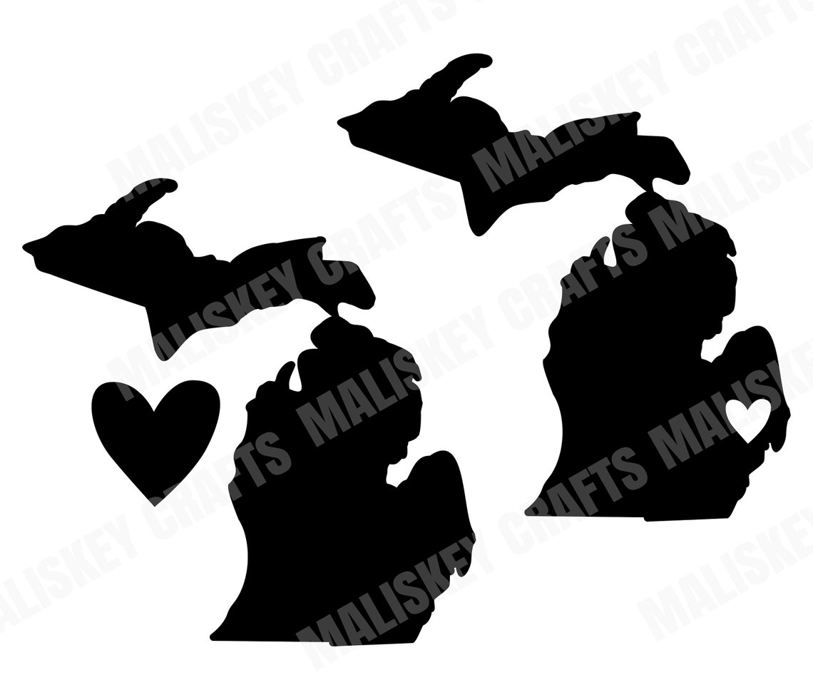 Michigan SVG File Download - Etsy