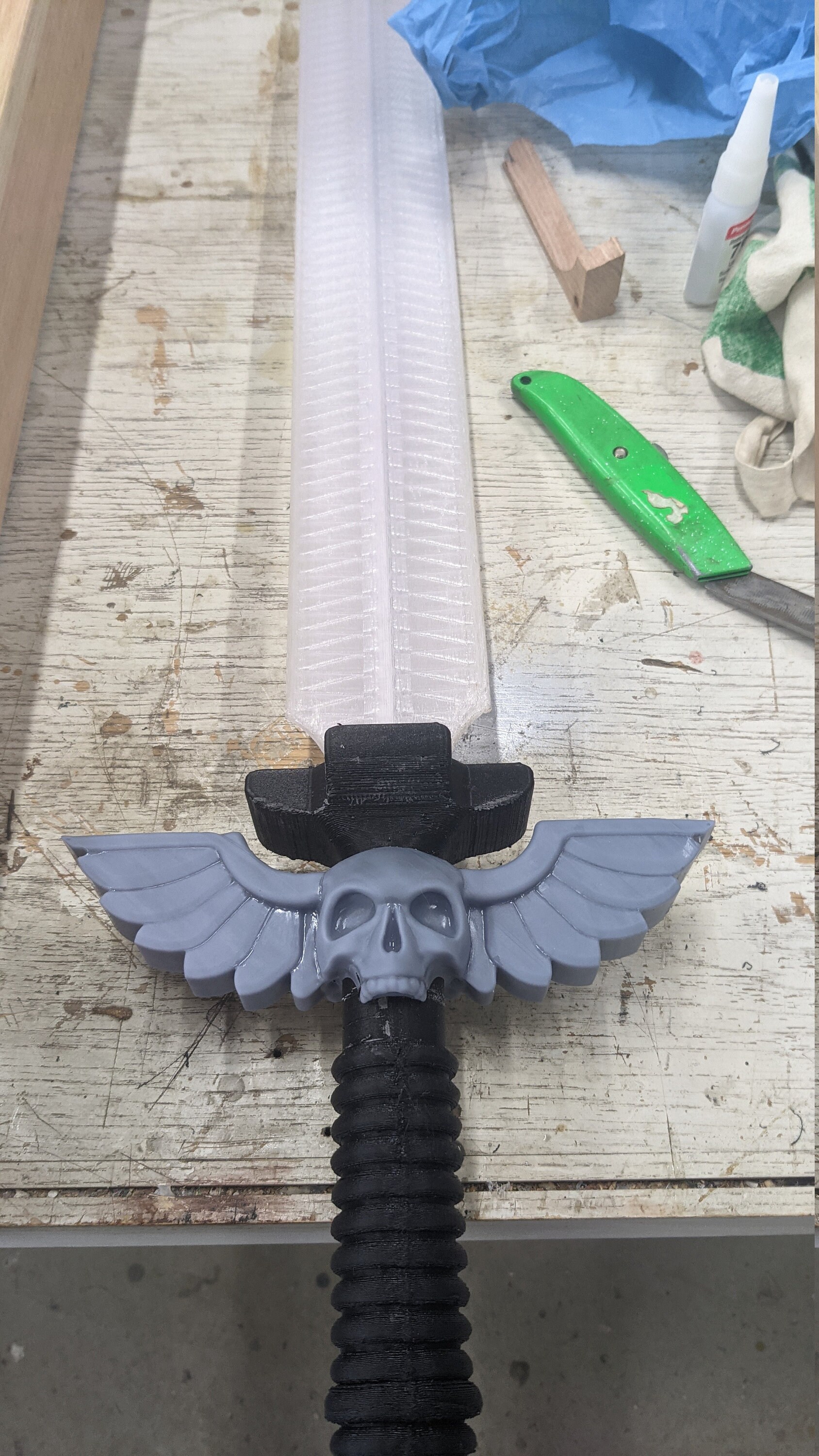 Power Sword with LEDs — Hippo Props