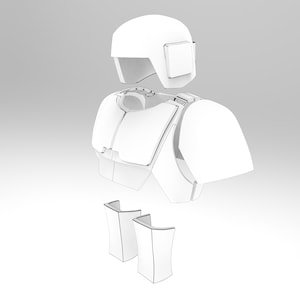 Cadian Shock Trooper Armour STL ( 3d Print File) - Etsy