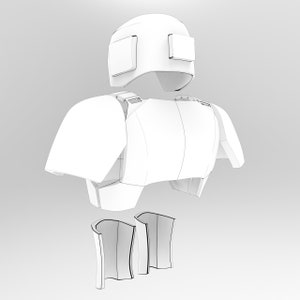 Cadian Shock Trooper Armour STL ( 3d Print File) - Etsy