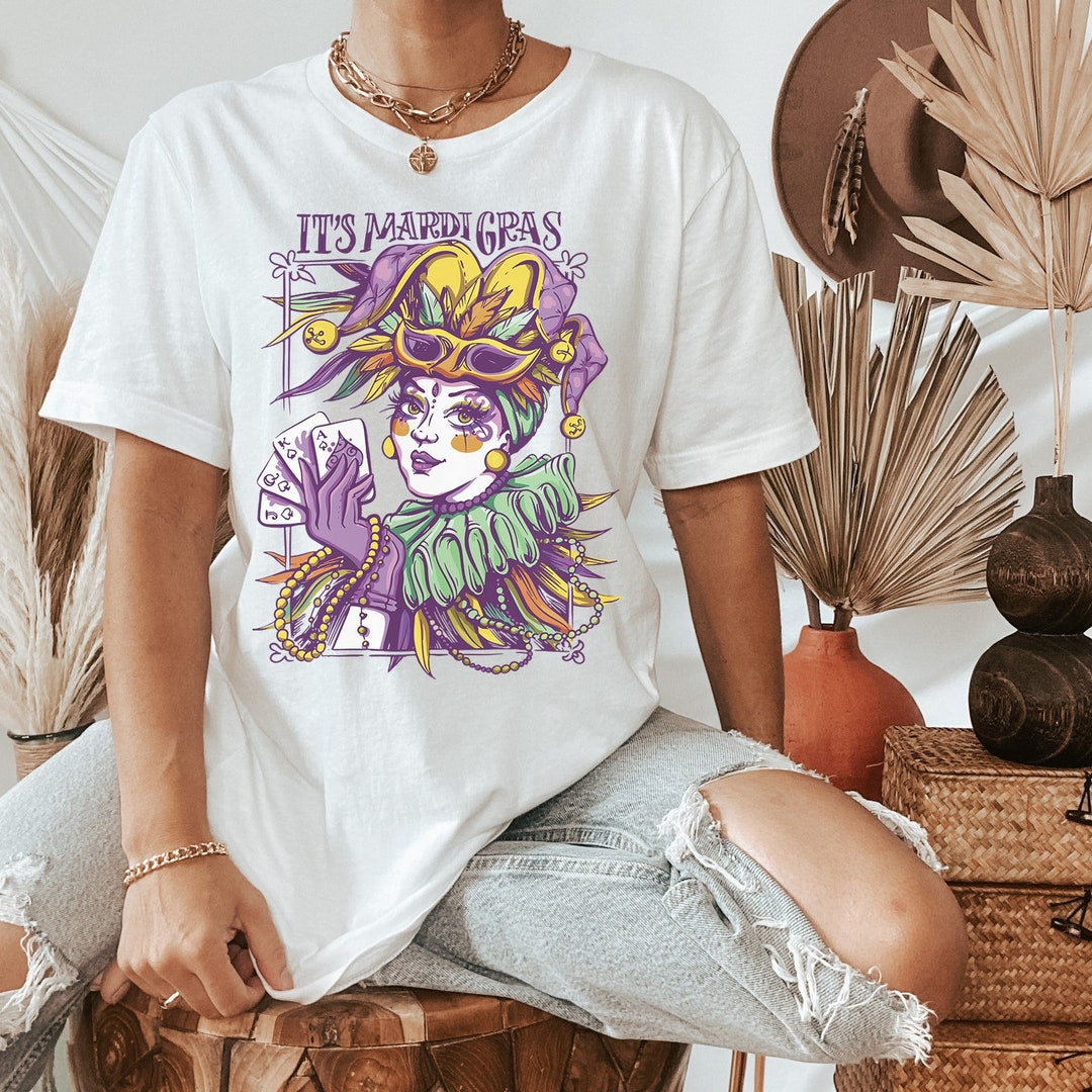 It's Mardi Gras Shirt, Mardi Gras Aesthetics, Carnival Outfit, Fat ...