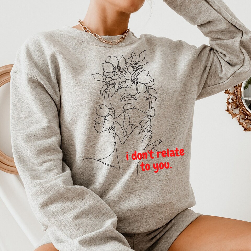 I Dont Relate To You Pullover Billie Album Sweatshirt sold by Kimbrough ...
