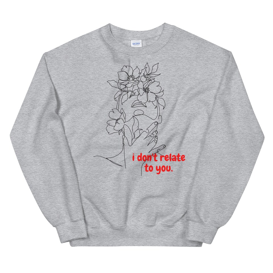 I Dont Relate To You Pullover Billie Album Sweatshirt sold by Kimbrough ...