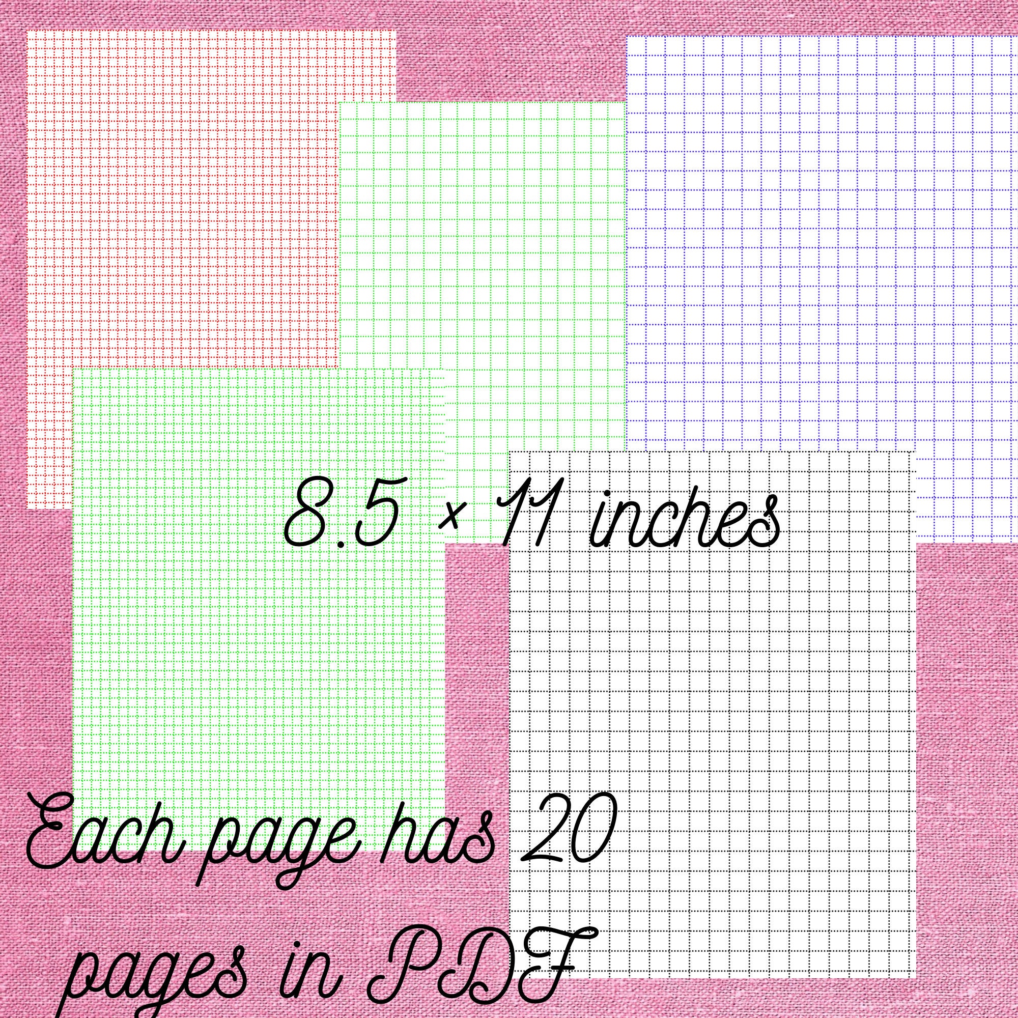 Printable Lined Paper PDF Ruled Paper Digital Paper - Etsy UK