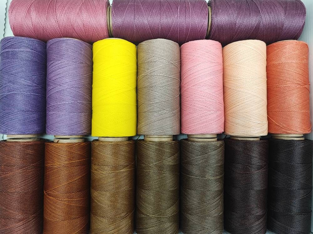 Linhasita gewachstes Garn 0,5 mm 10 Meter (2 Listings, 82 Farben ...