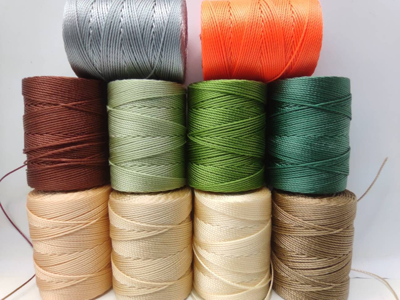 Fil de nylon micro macramé 0,5 mm 10 mètres, fil C-lon, fil S-lon ...