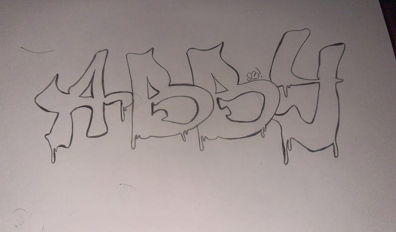 Custom Graffiti Name - Etsy