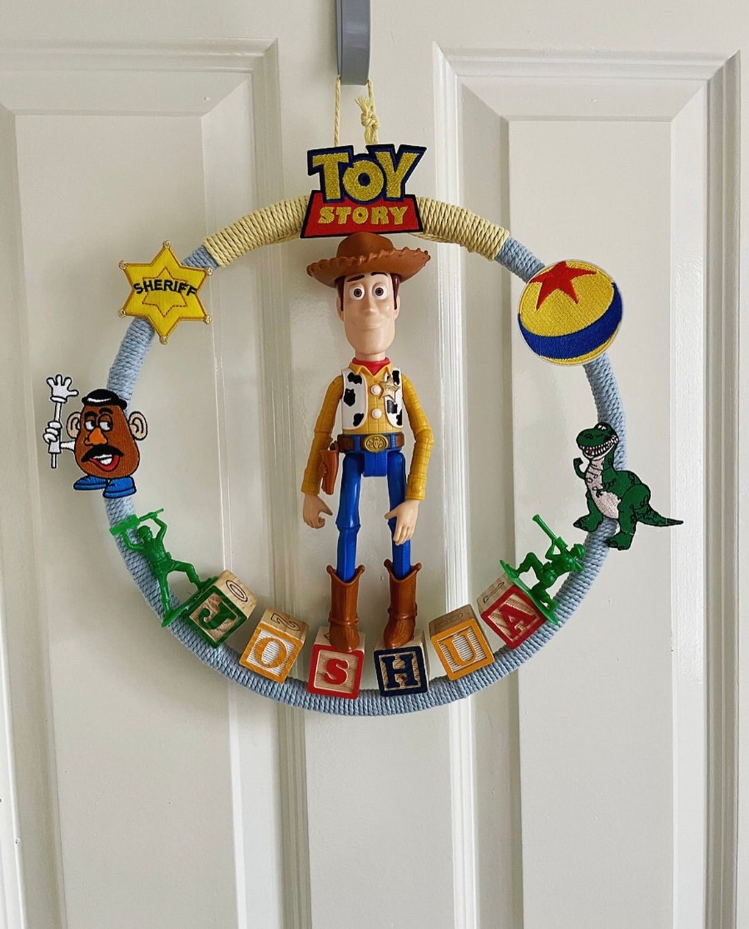 Toy Story Personalised Kids Bedroom Door Hoop Sign - Etsy