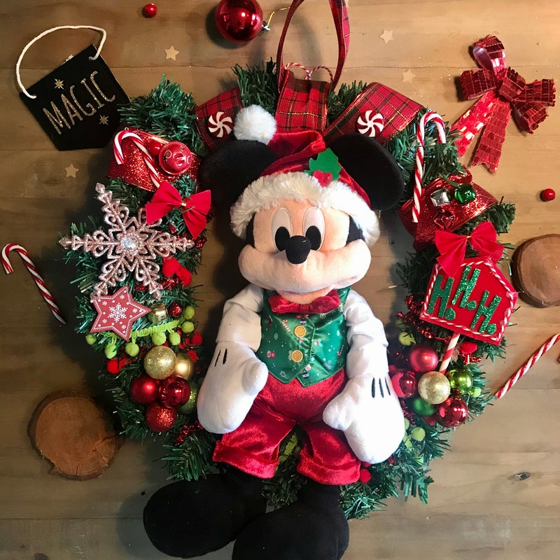 Mickey Mouse Christmas Decorations - Etsy