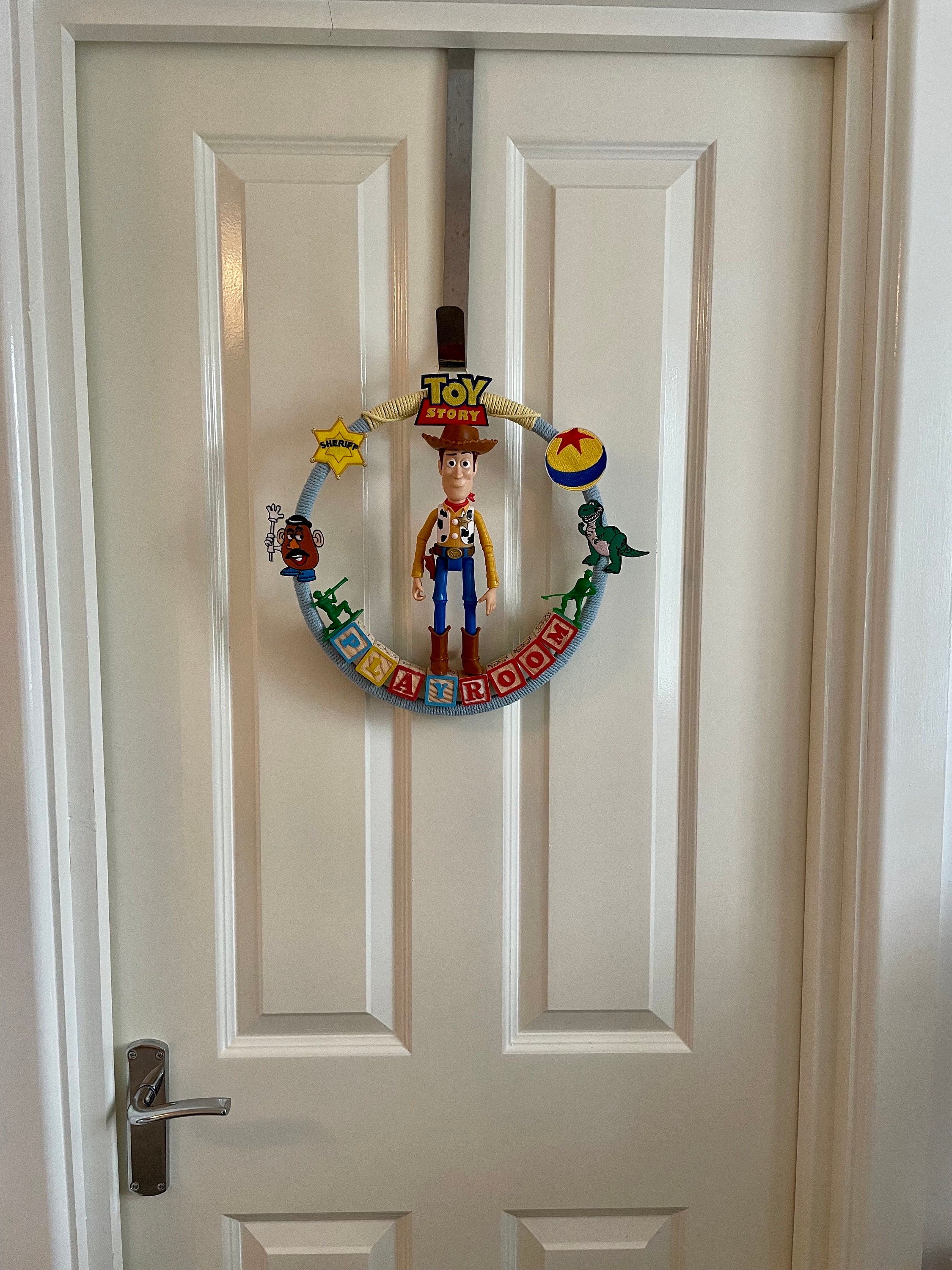 Toy Story Playroom Nursery Door Sign - Etsy
