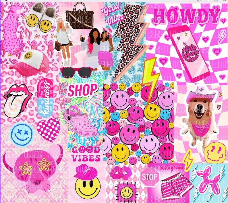 5 Preppy PNG Preppy Tumbler Wrap Png BUNDLE of 5 Preppy - Etsy