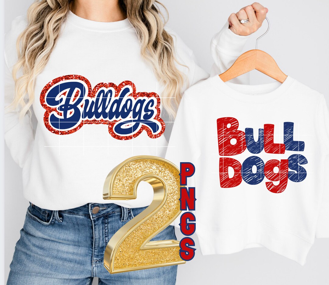 PNG Bulldogs Word for Highschool College University Team Mascot Text ...
