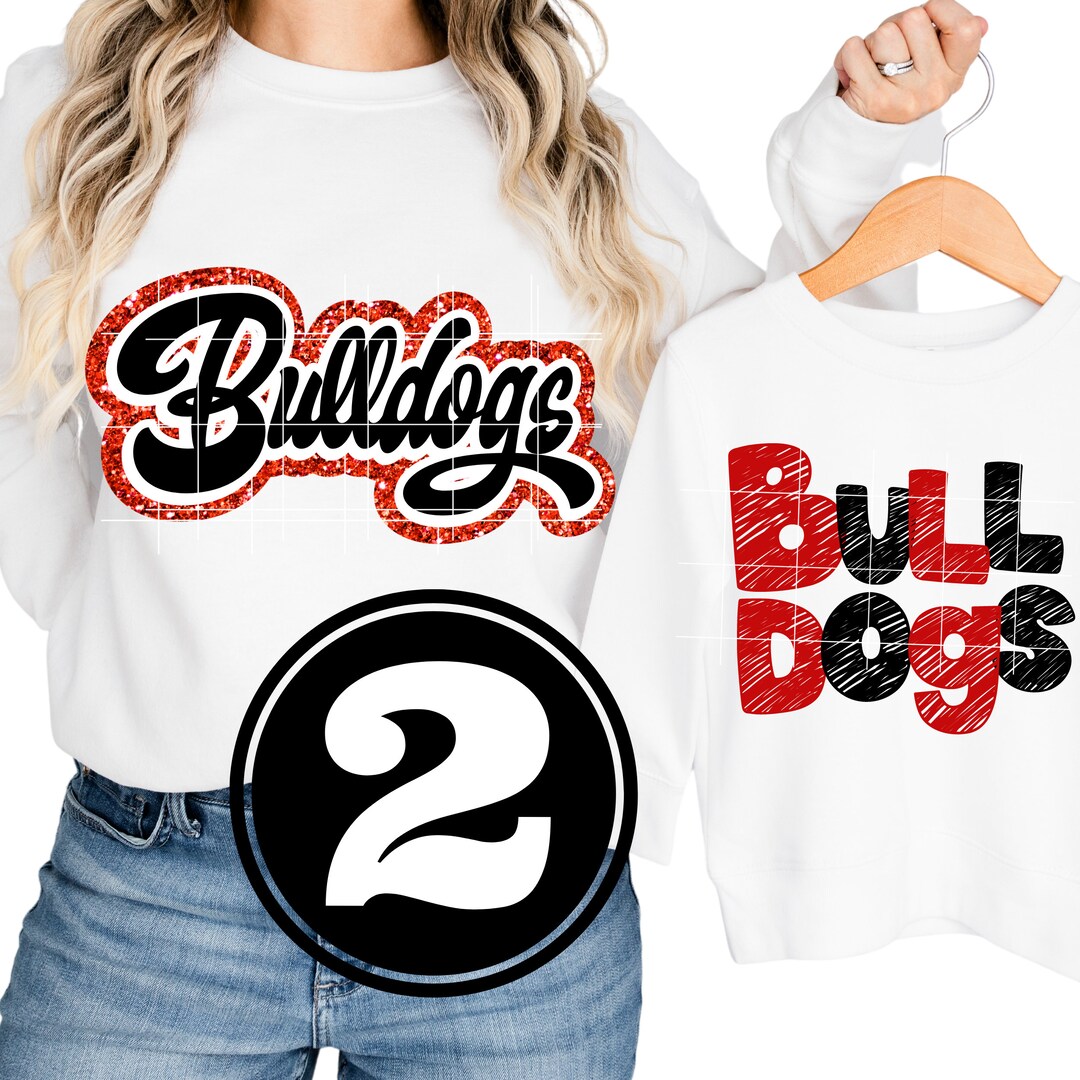 PNG Bulldogs Word for Highschool College University Team Mascot Text ...