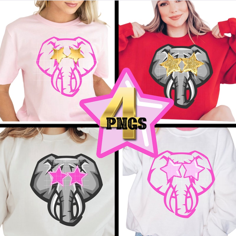 Preppy Elephant - Etsy