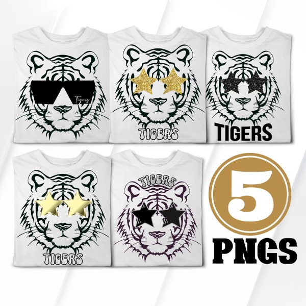 Tigers School Shirt - Etsy