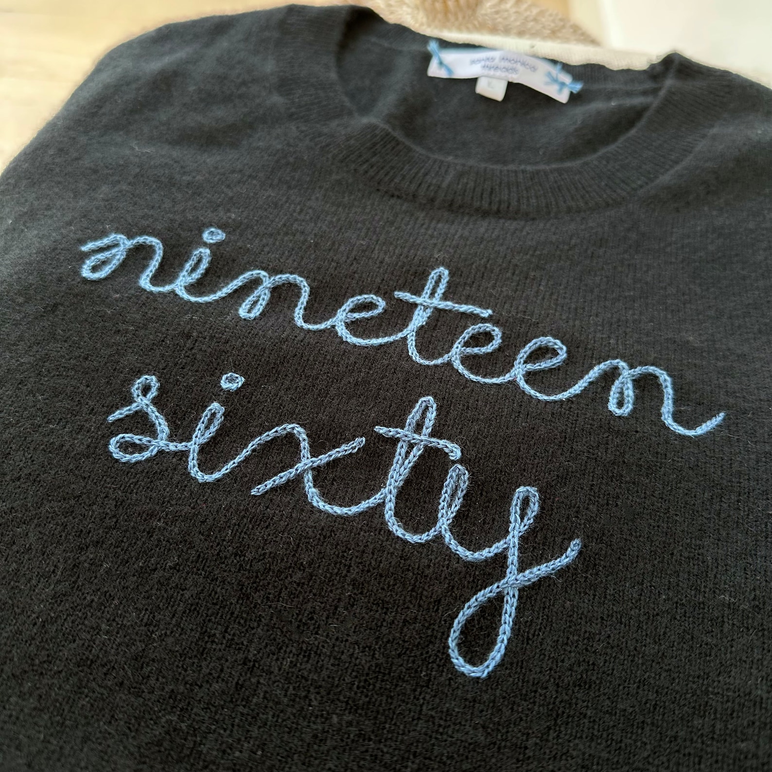 Customized Embroidered Cashmere Sweater for Women, Lightweight Summer ...