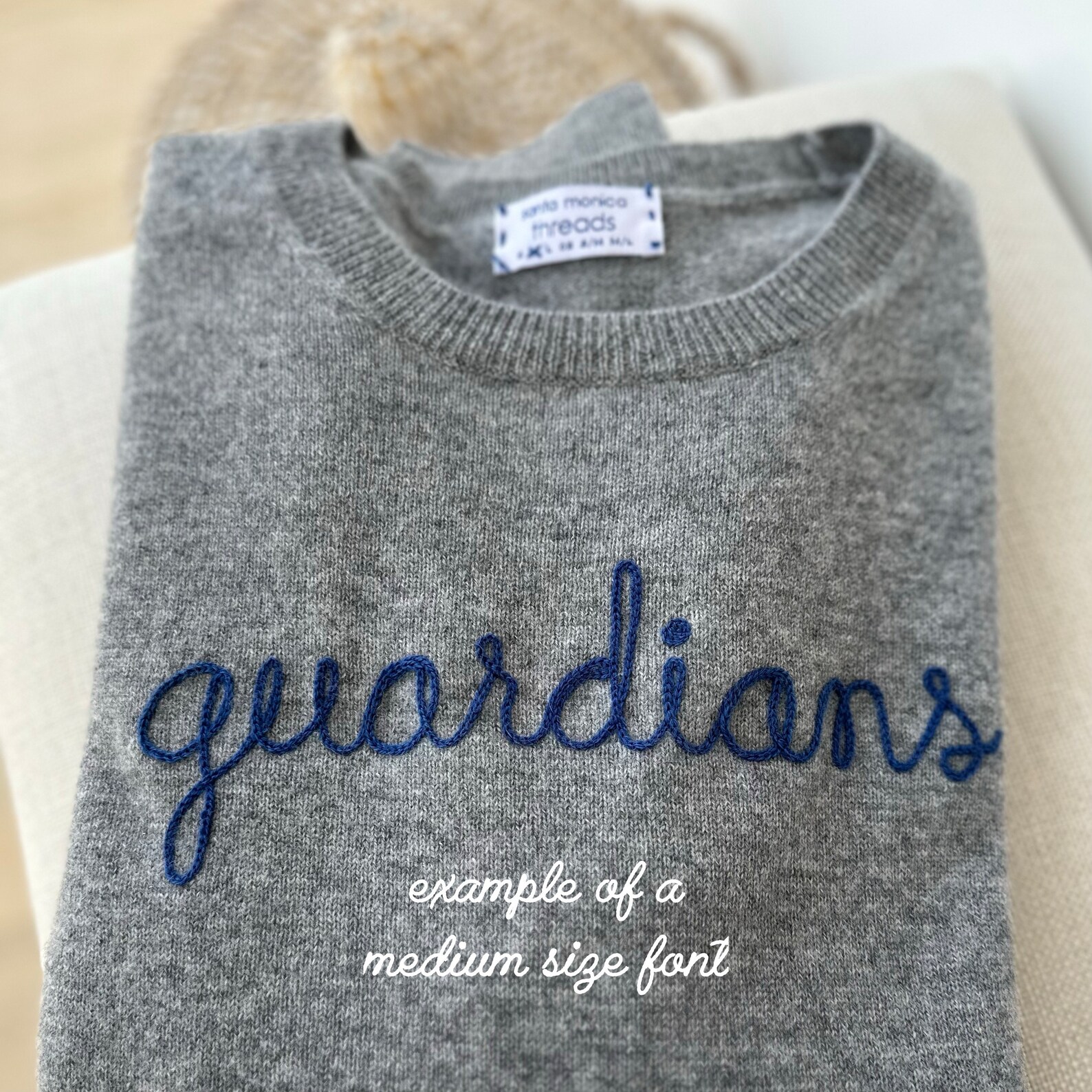 Customized Embroidered Cashmere Sweater for Women, Lightweight Summer ...