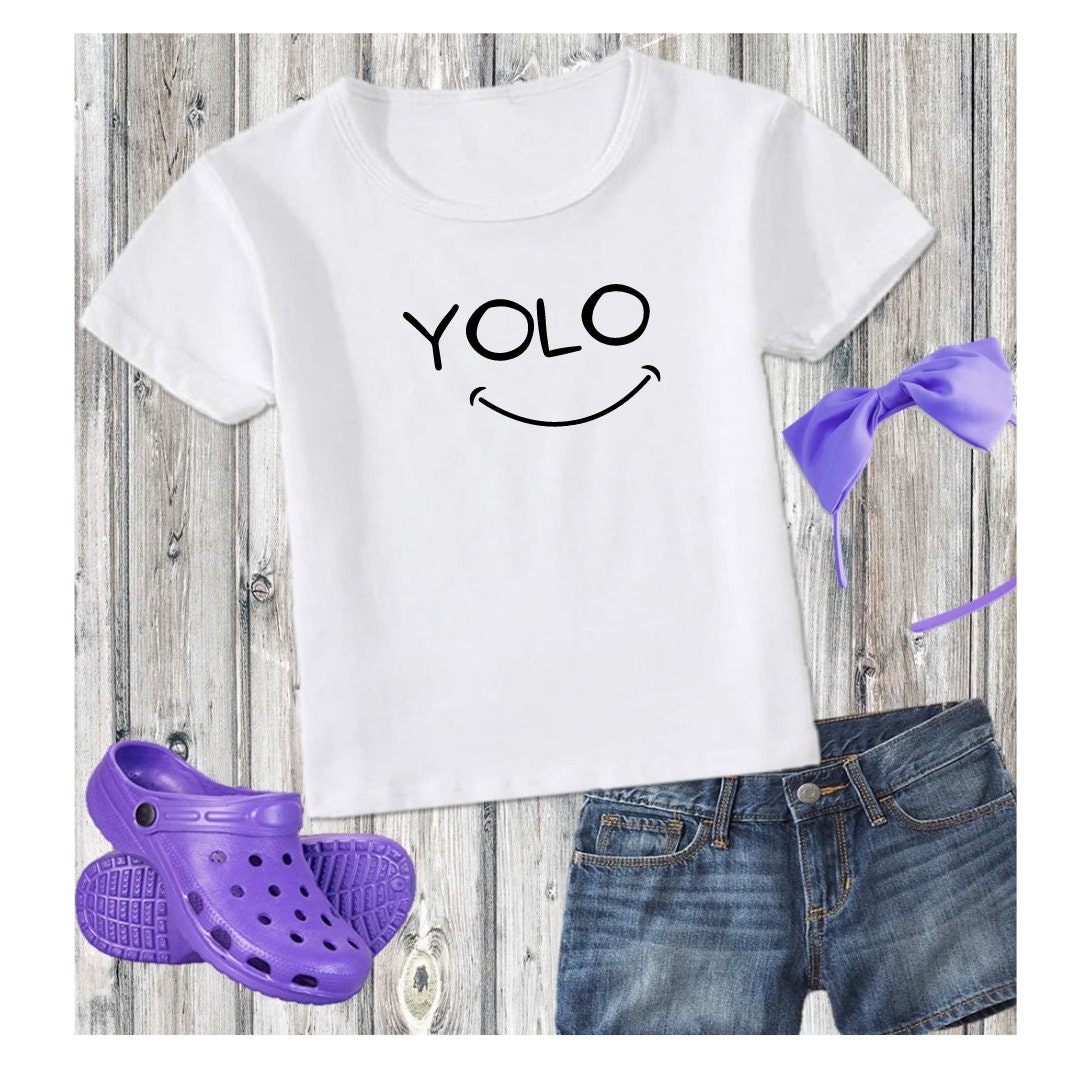 Yolo Tee Yolo Shirt Graphic Tees for Kids Graphic Tees for - Etsy