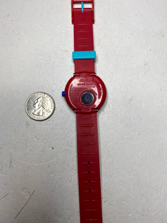 Flic flak by swatch Swiss made watch colourful red an… - Gem