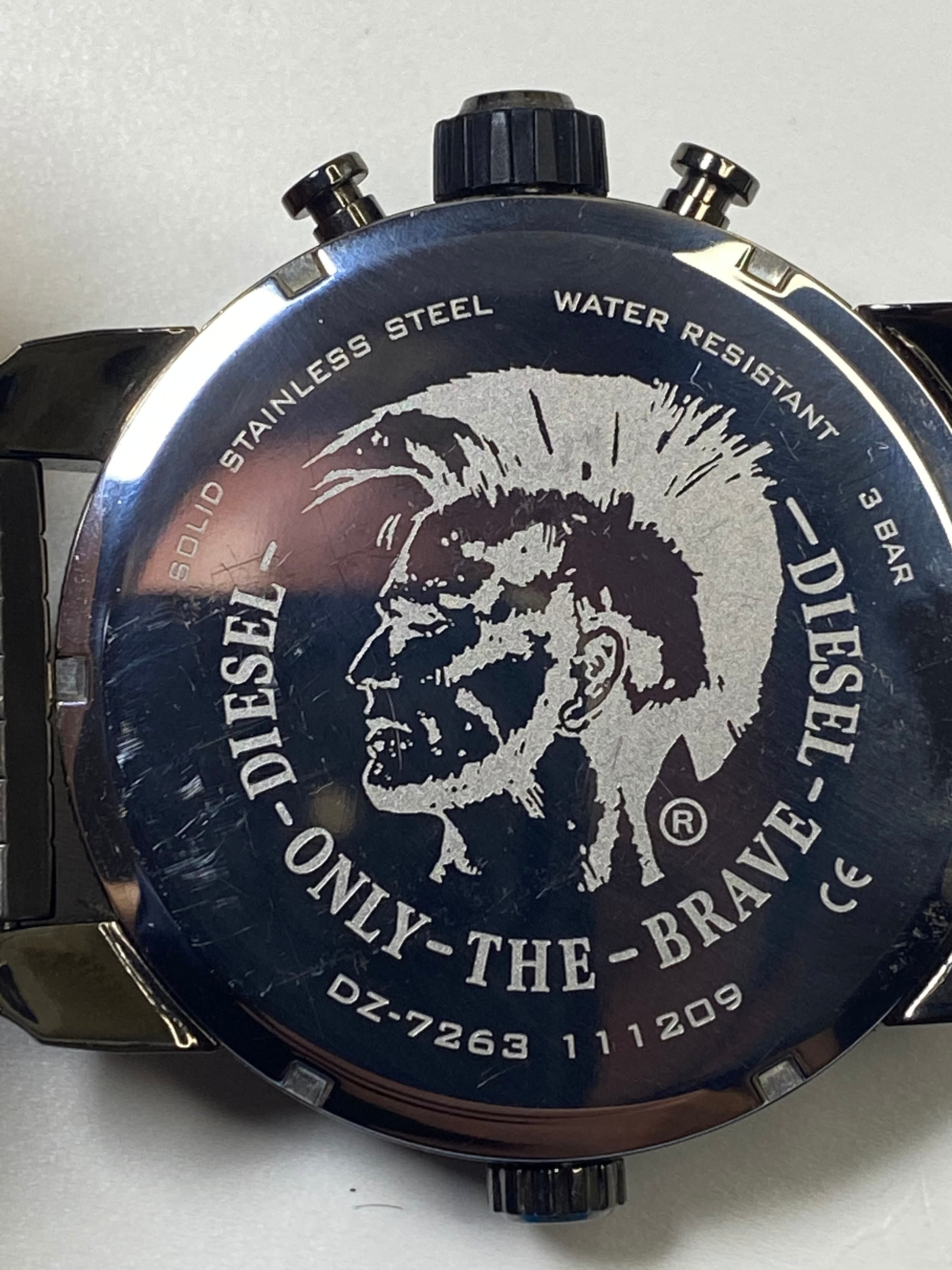 Diesel Only The Brave Watch 5 Bar