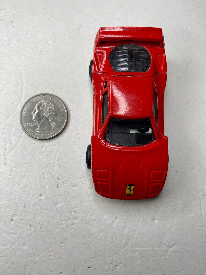 Vintage Majorette Ferrari F40 Toy Car Red 1/58 Scale No. 280 - Etsy