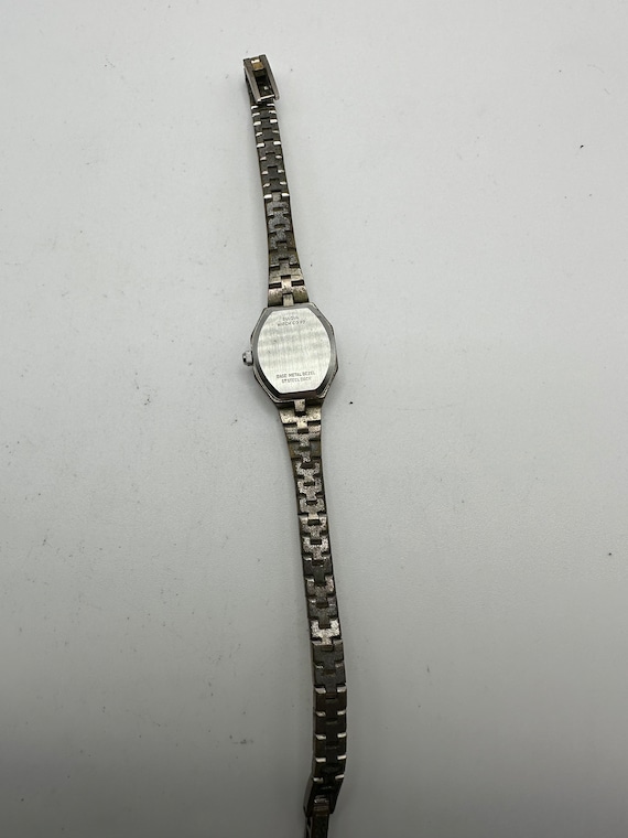 vintage caravelle by bulova P7 1987 ladies square Wat… - Gem