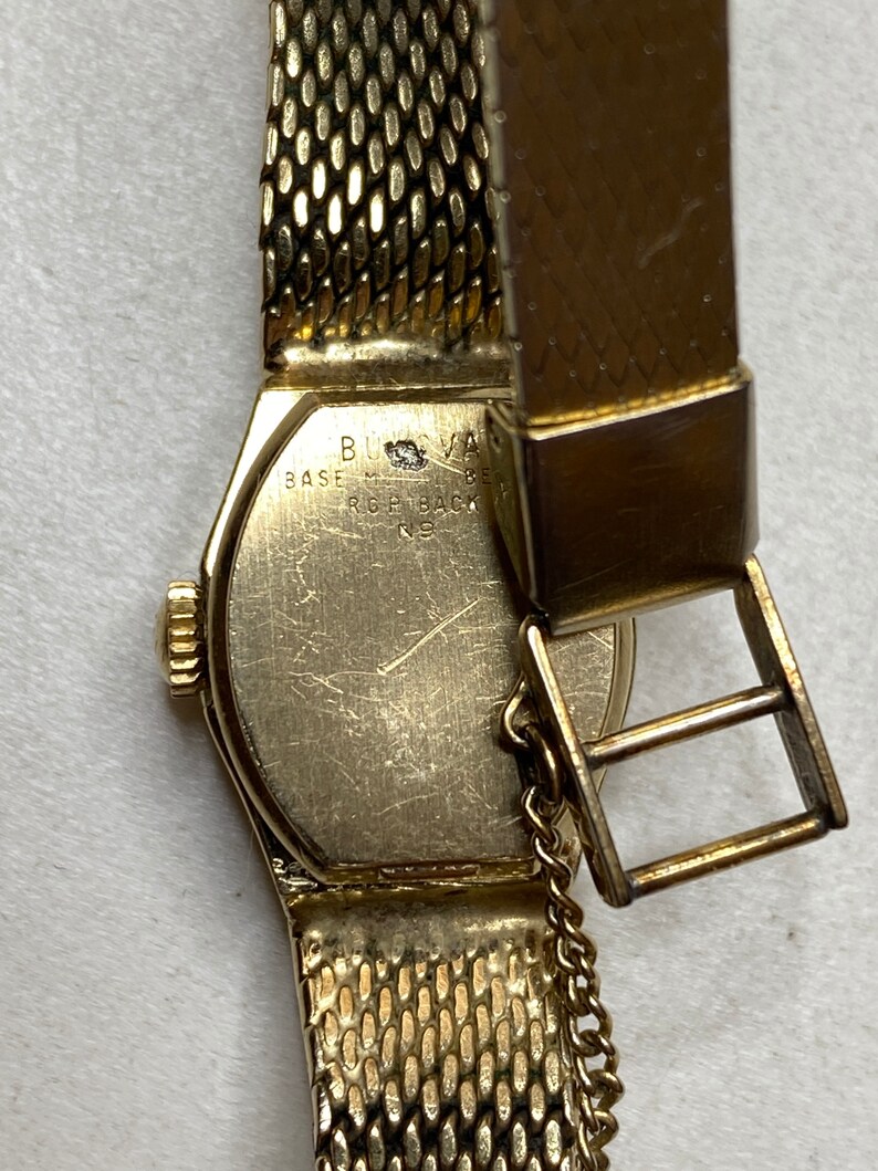 Vintage Bulova Accutron N9 1979 Gold Tone Ladies Dress Watch - Etsy