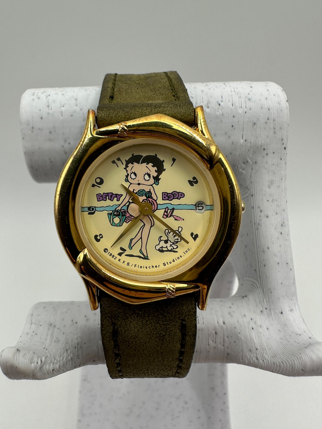 Vintage 1992 Betty Boop Ladies 28mm Gold Tone Quartz Watch - Etsy
