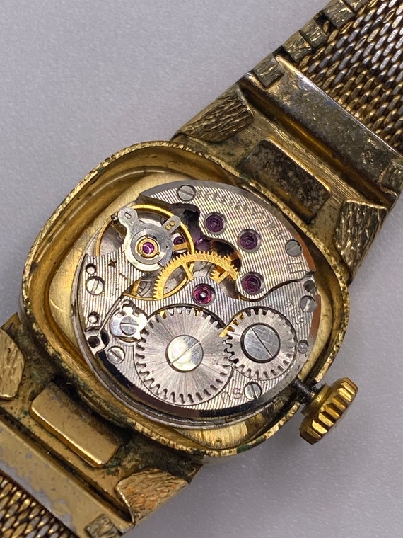 Vintage Cardinal 17 jewels mechanical wind watch gold… - Gem